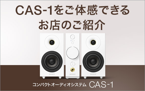 CAS-1 | アクティブスピーカー | ソニー