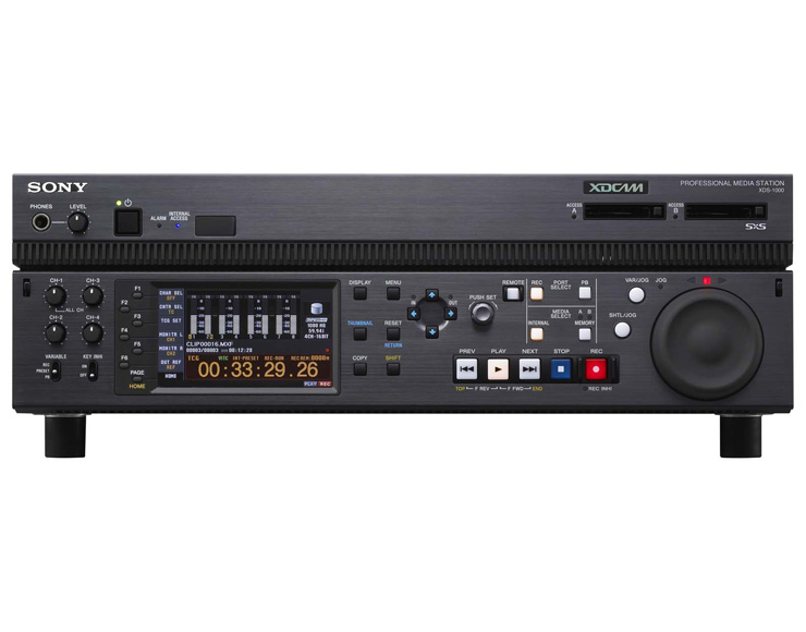 XDS-1000 商品の写真 | 映像制作機器 XDCAM／NXCAM | ソニー
